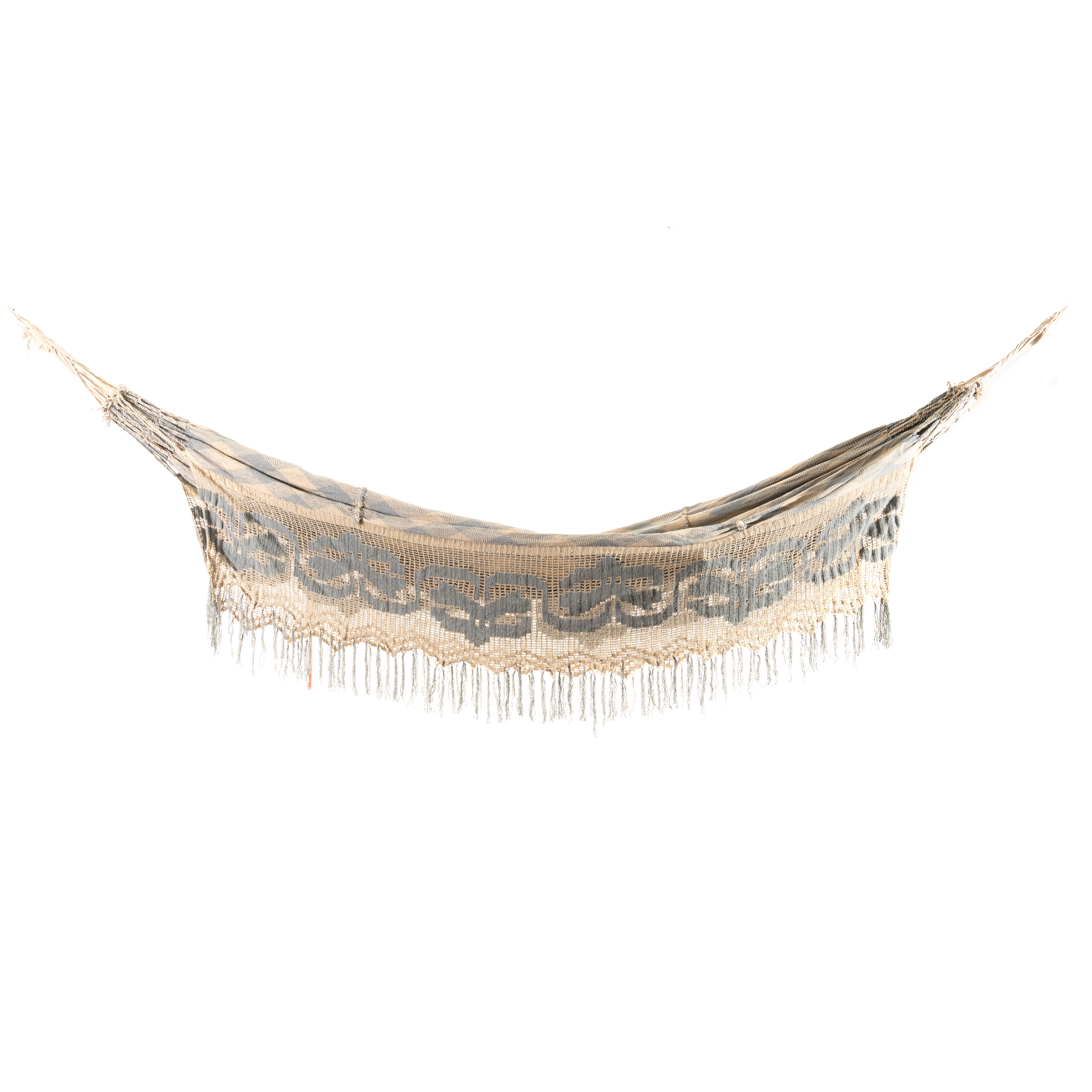 Hamaca Wayuu Gris Claro – Hilosagrado.org